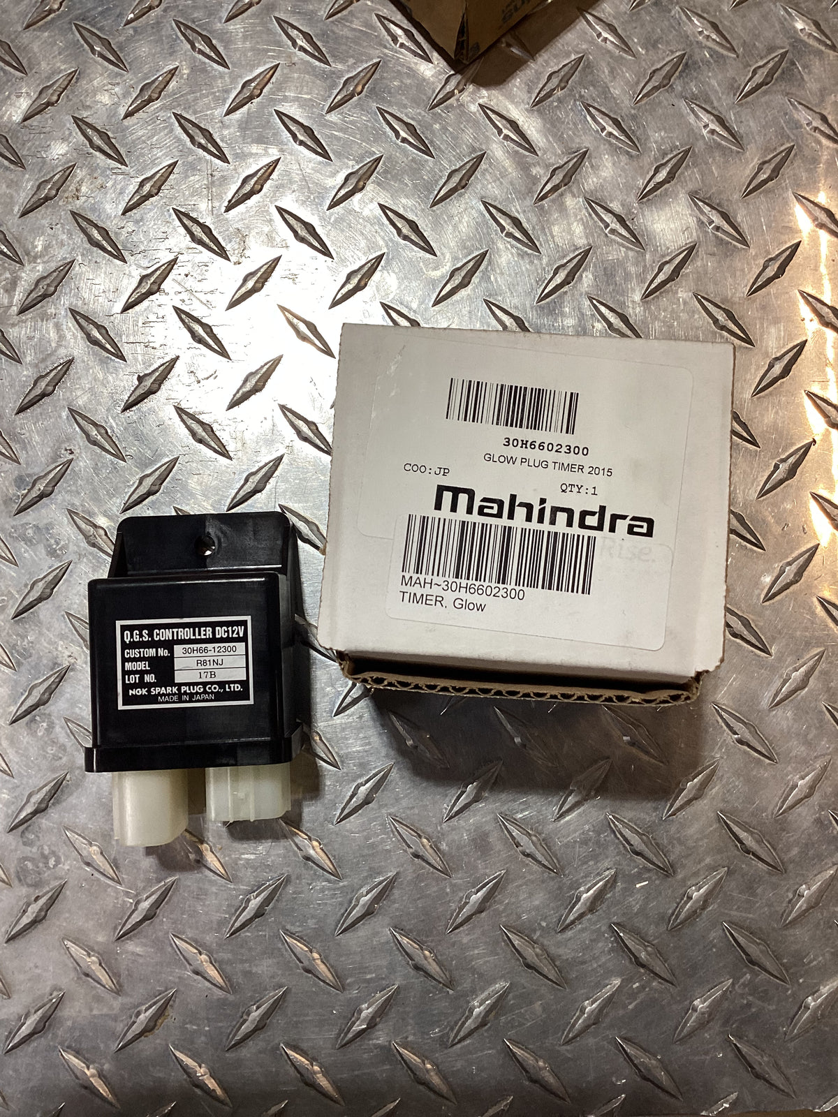 Mahindra Glow Plug Timer 30H6602300 — Diamond R Equipment Parts